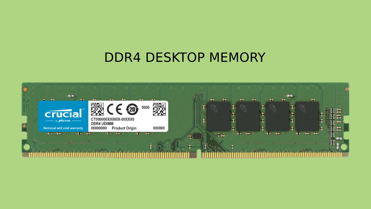 Crucial DDR4 Desktop Memory – Packet360 Technologies
